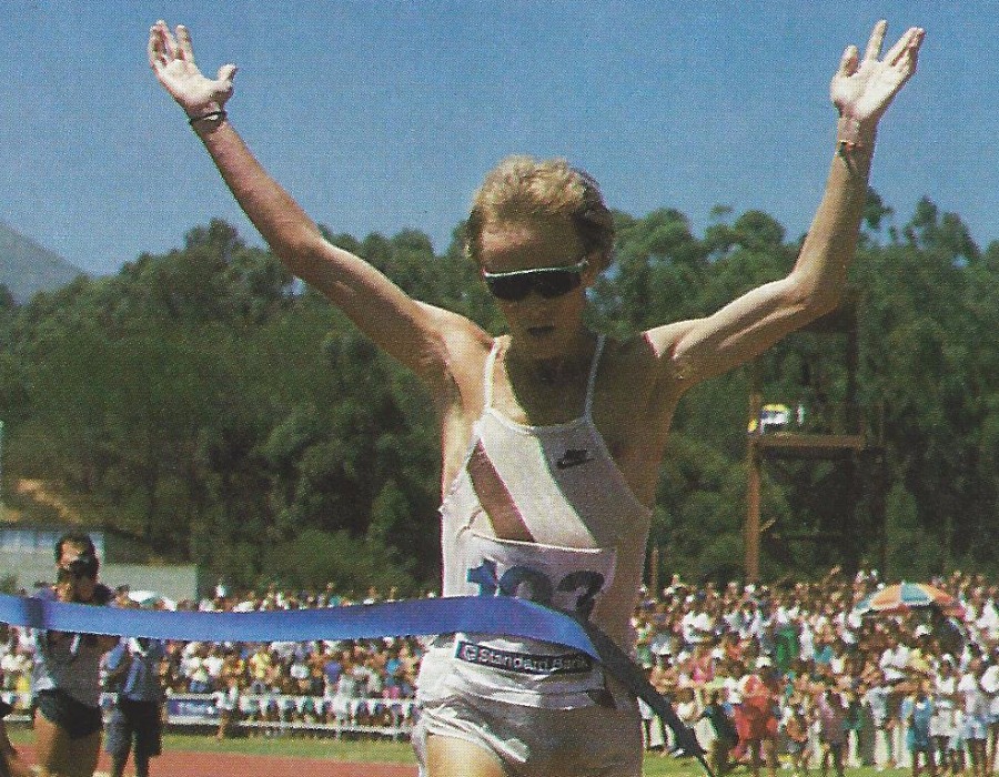 LOSING A RECORD - BONGMUSA MTHEMBU 6:24:05 - Bruce Fordyce