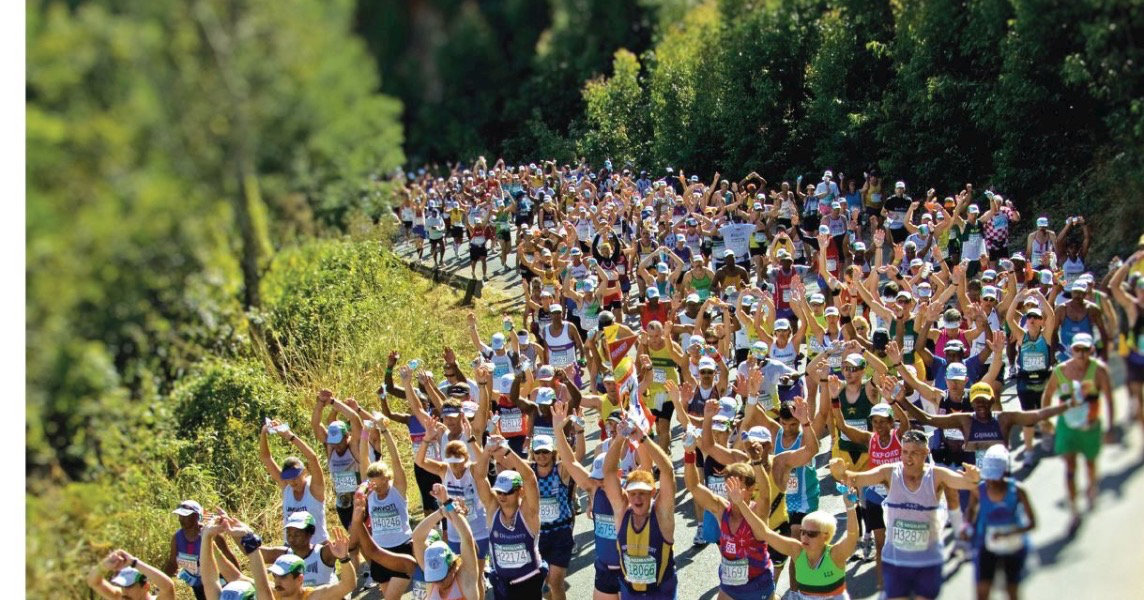 START LIKE A COWARD, FINISH LIKE A HERO - Bruce Fordyce